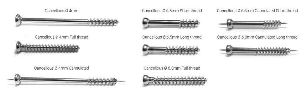 Trauma Screws - Osteosynthesis Systems | Surgival