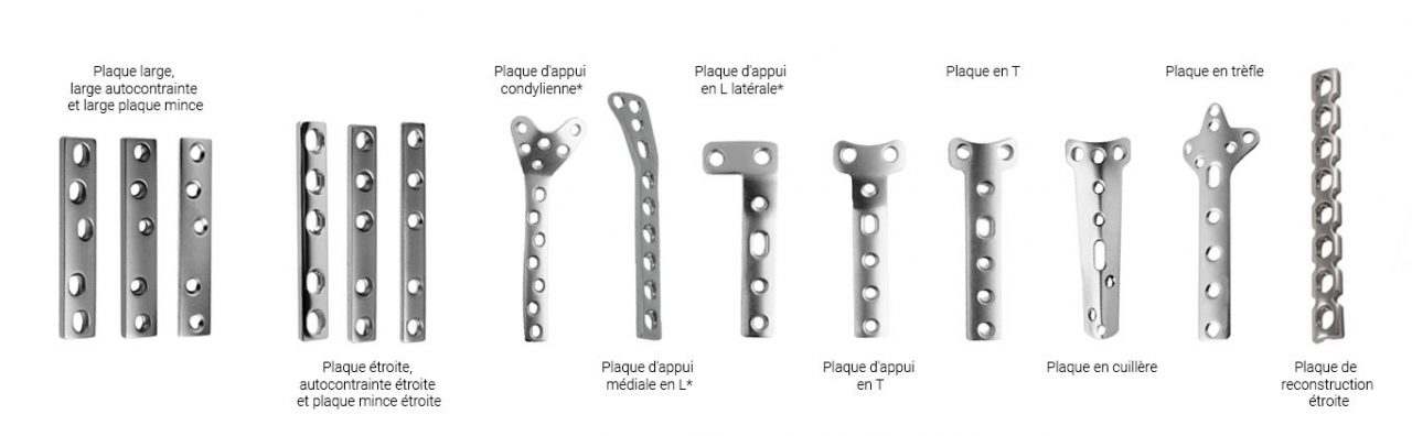 Plaques DCP – Plaques d’ostéosynthèse pour les fractures | Surgival